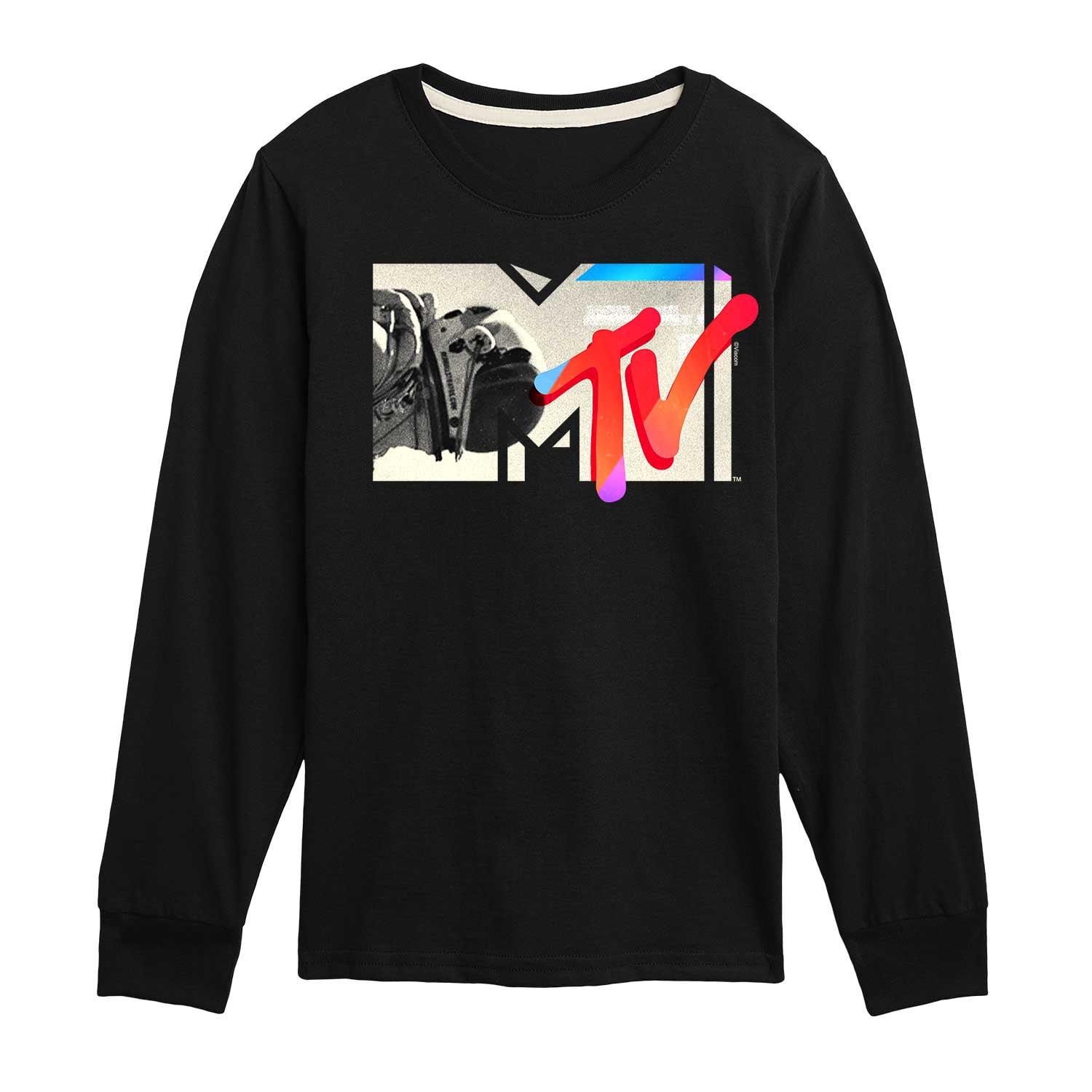 MTV Logo - Moon Person - Toddler And Youth Long Sleeve Graphic T-Shirt ...