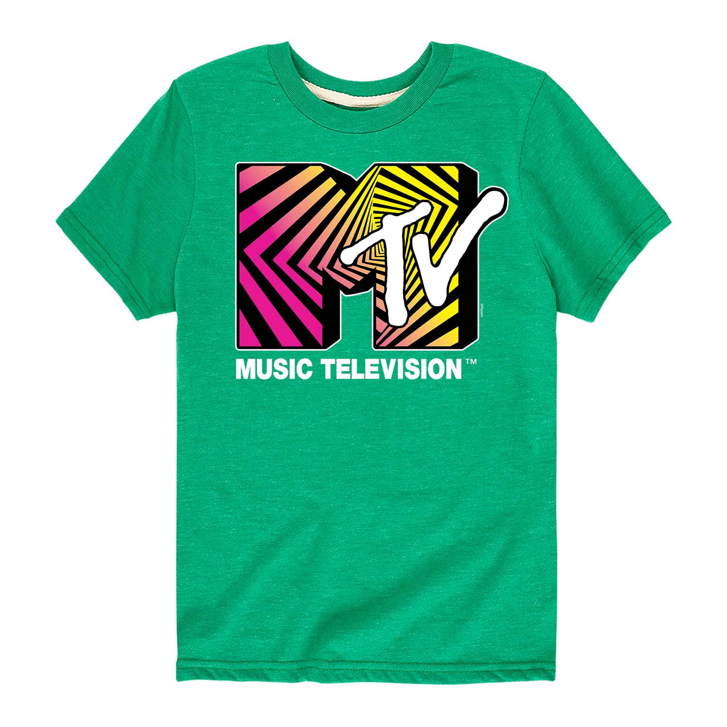 MTV Logo - Optical 80S - Toddler And Youth Short Sleeve Graphic T-Shirt ...