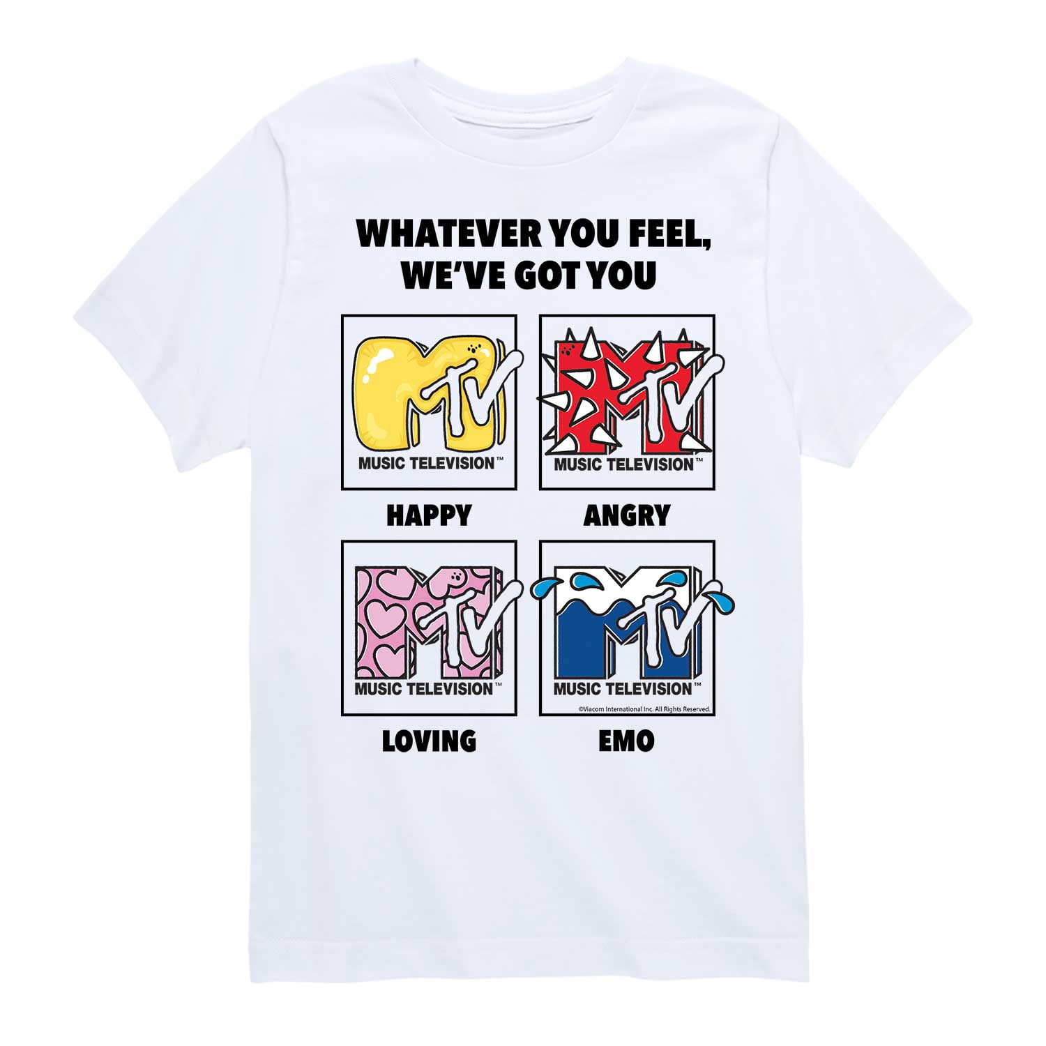 MTV Logo - Whatever You Feel, We've Got You - Toddler And Youth Short ...