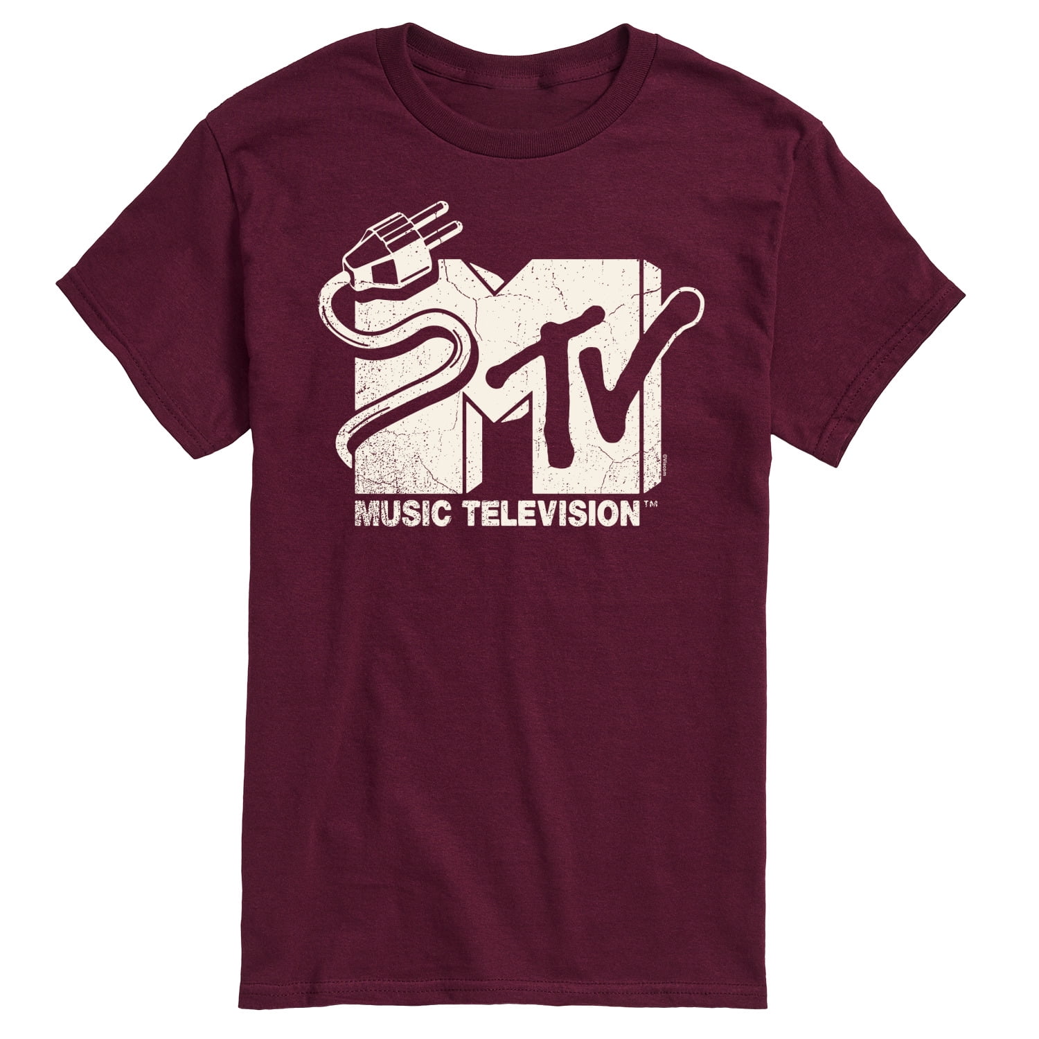 MTV - Music Television Unplugged Logo - Men's Short Sleeve Graphic T ...