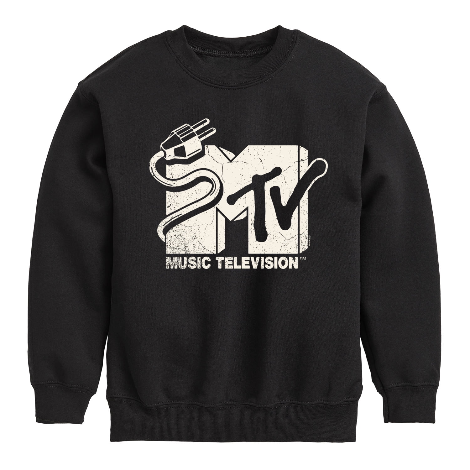 MTV - MTV Unplugged Logo - Toddler And Youth Crewneck Fleece Sweatshirt ...