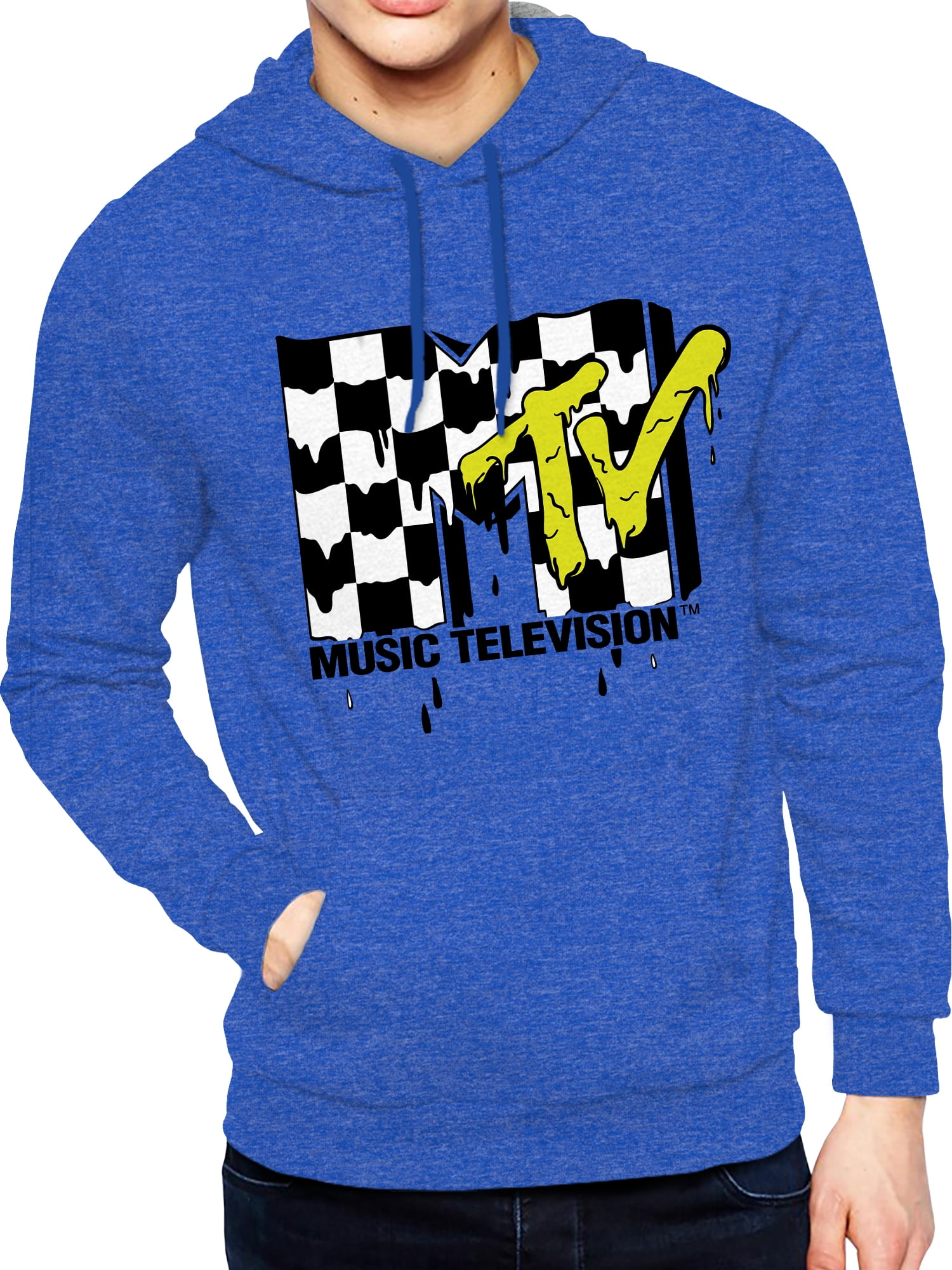 MTV, Men's Apparel Graphic Hoodie Sweatshirt, Drip, Sizes S-3XL ...