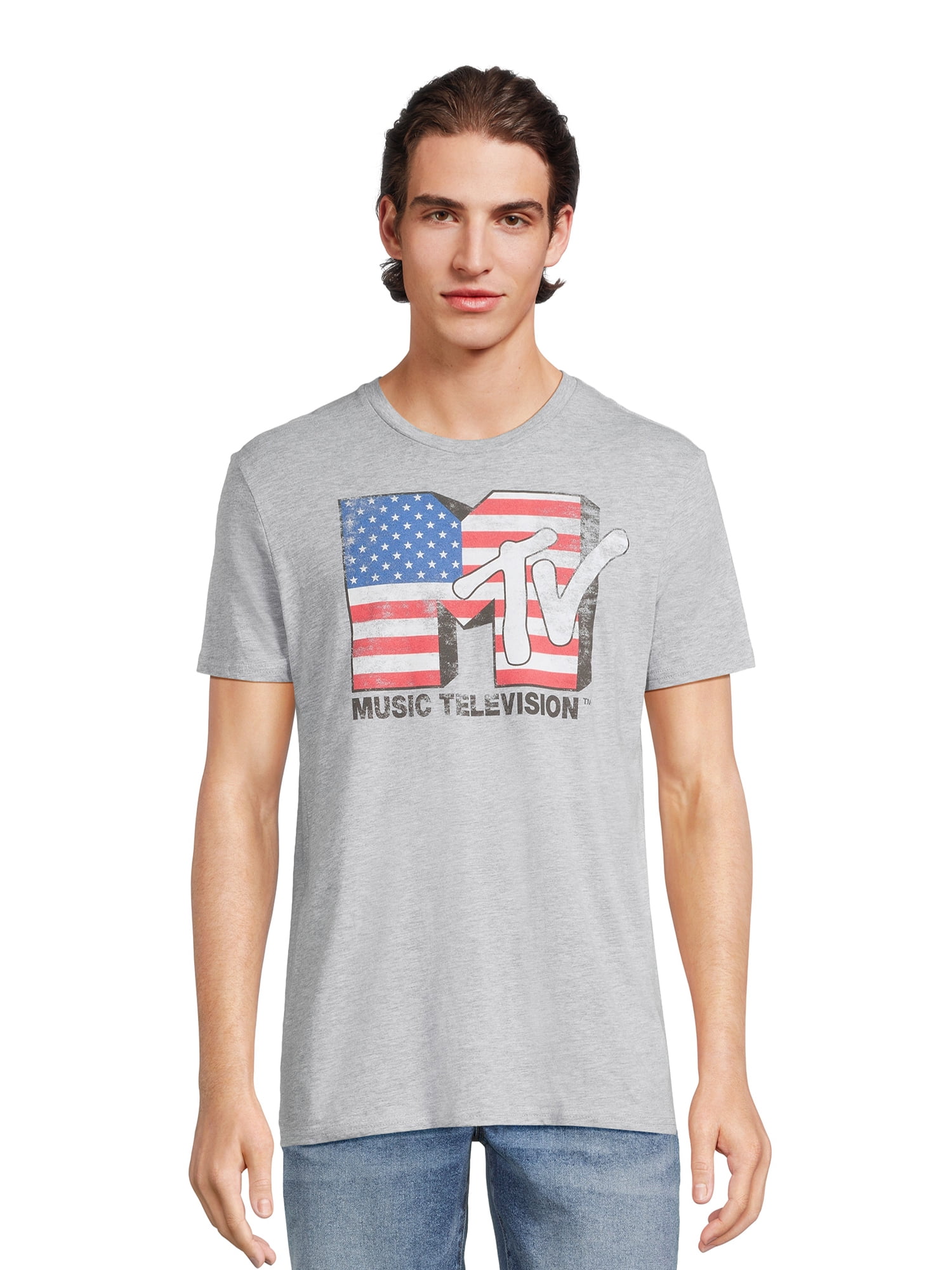 MTV Men's and Big Men's Music Television Graphic Tee, Sizes S-3XL ...