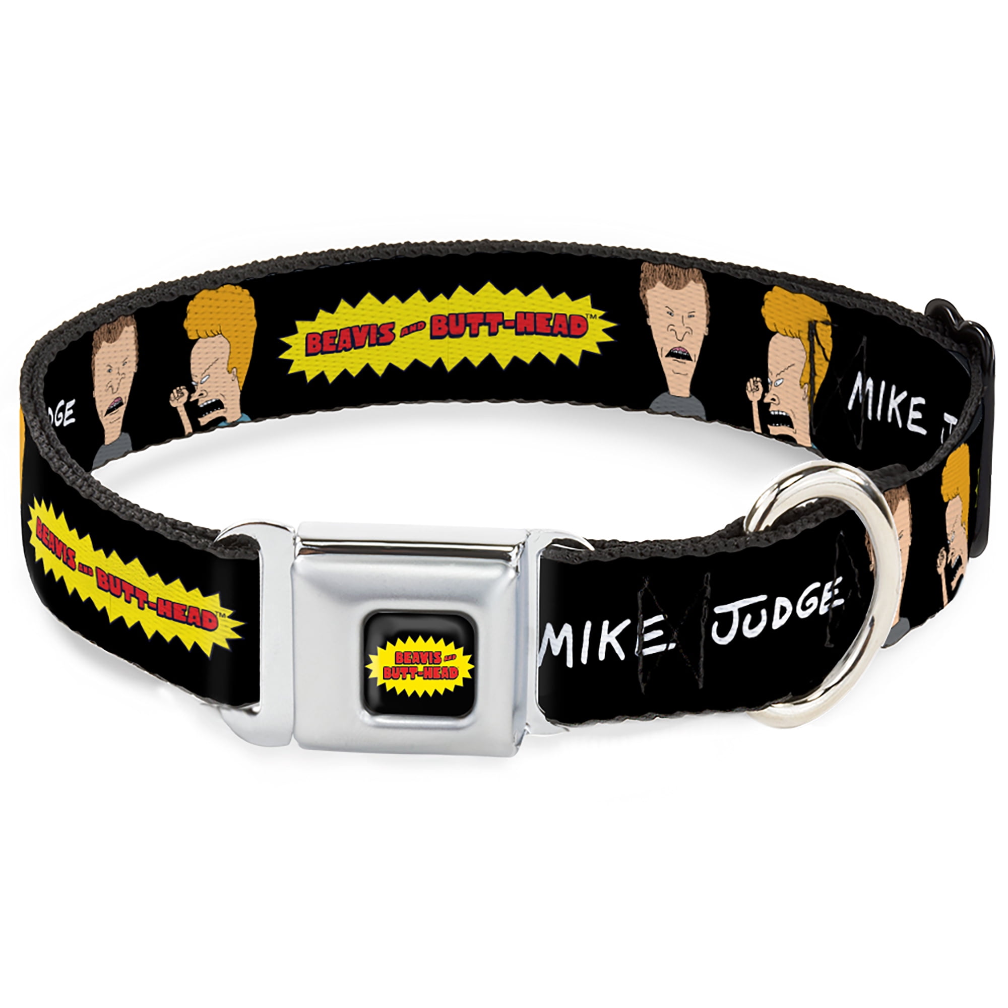 MTV Pet Collar, Dog Collar Metal Seatbelt Buckle, Beavis and Butt-Head ...