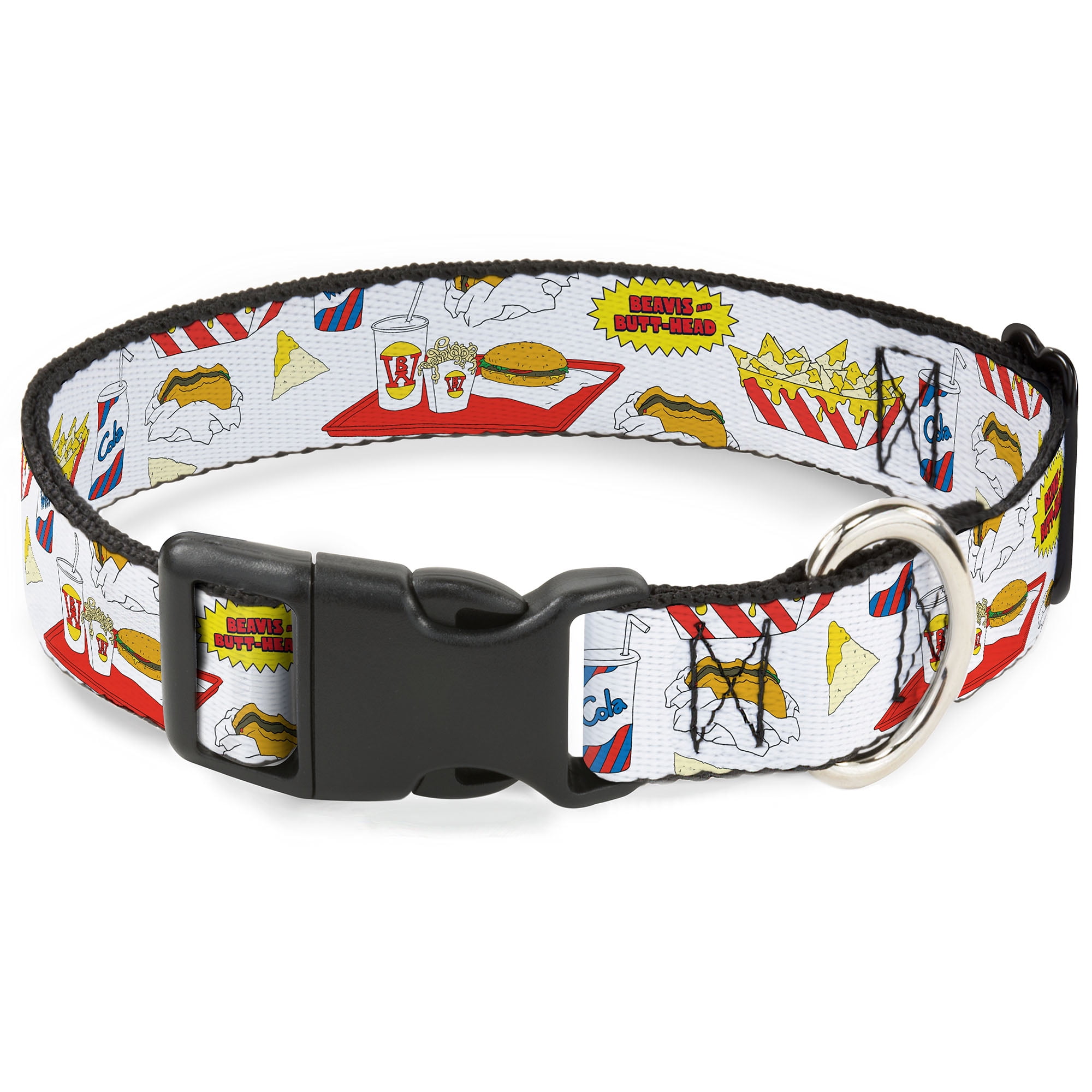 MTV Pet Collar, Dog Collar Plastic Buckle, Beavis and Butt-Head Burger ...