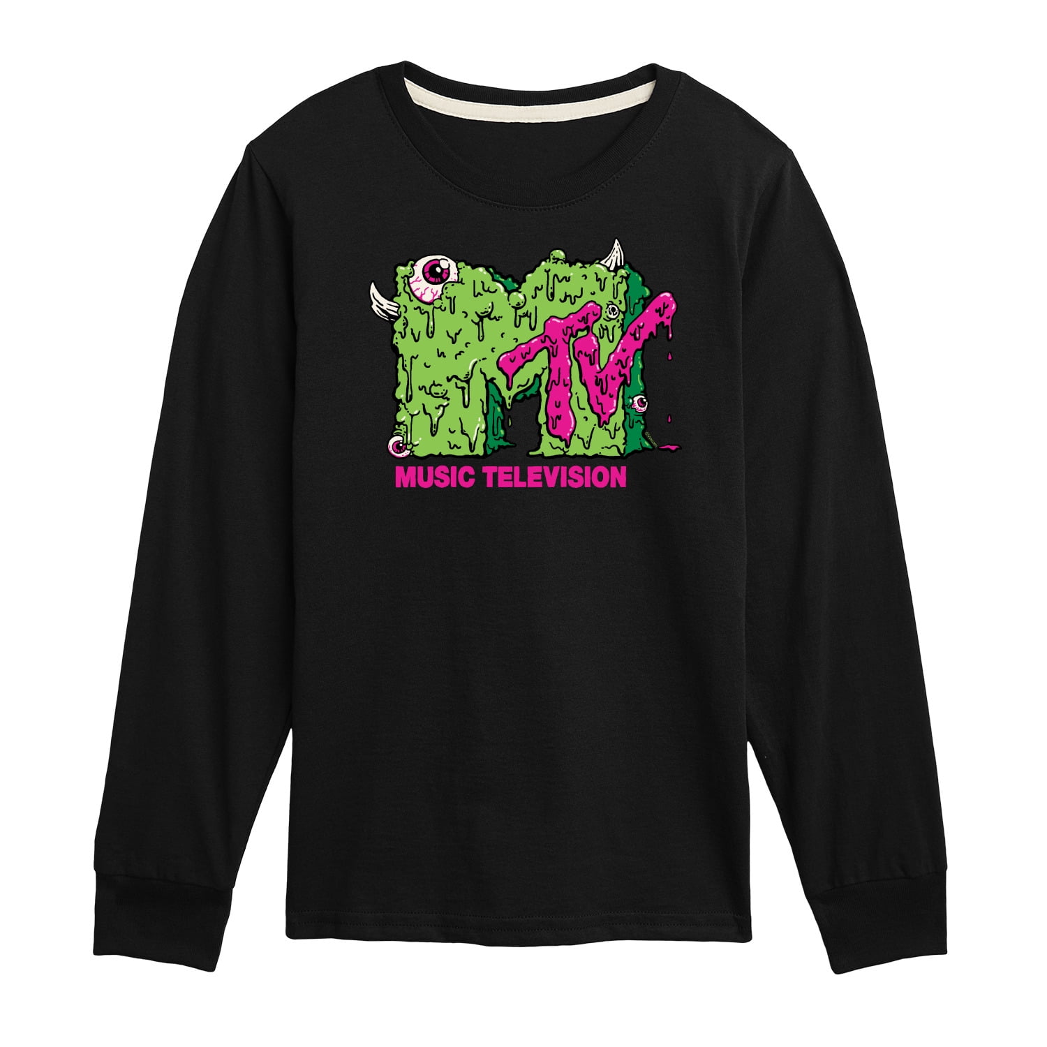 MTV - Slime Logo - Toddler & Youth Long Sleeve Graphic T-Shirt ...