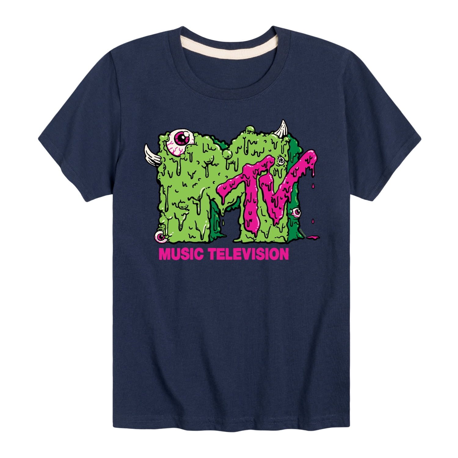 MTV - Slime Logo - Toddler & Youth Short Sleeve Graphic T-Shirt ...