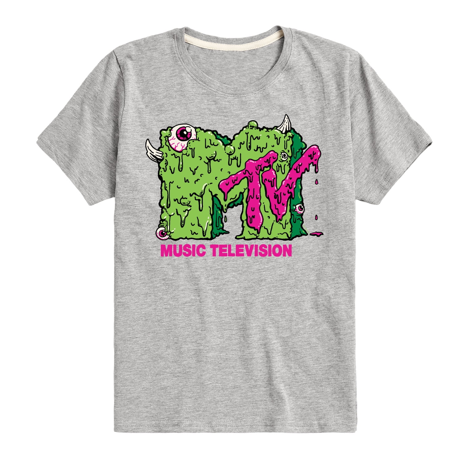 MTV - Slime Logo - Toddler & Youth Short Sleeve Graphic T-Shirt ...
