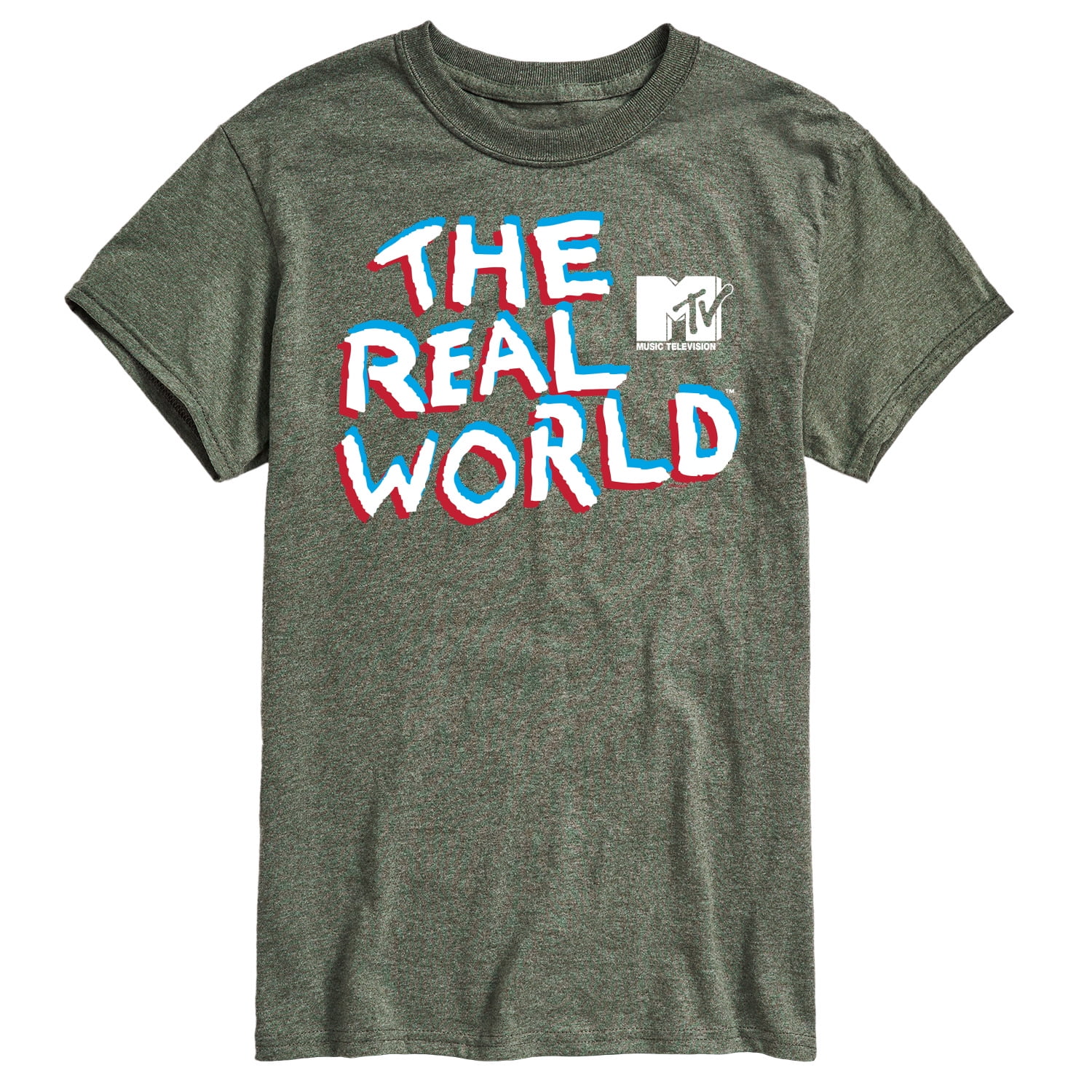 MTV - The Real World Logo - Men's Short Sleeve Graphic T-Shirt ...