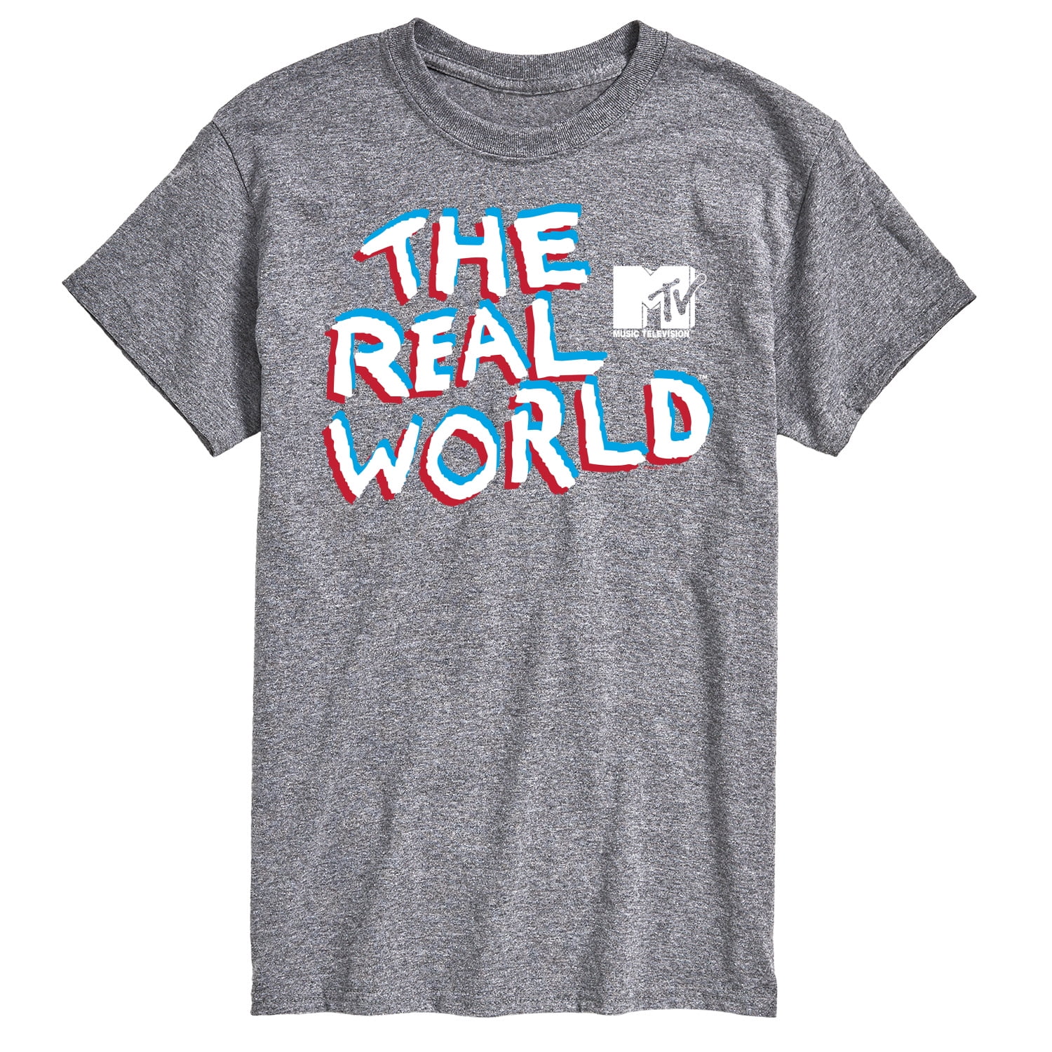 MTV - The Real World Logo - Men's Short Sleeve Graphic T-Shirt ...
