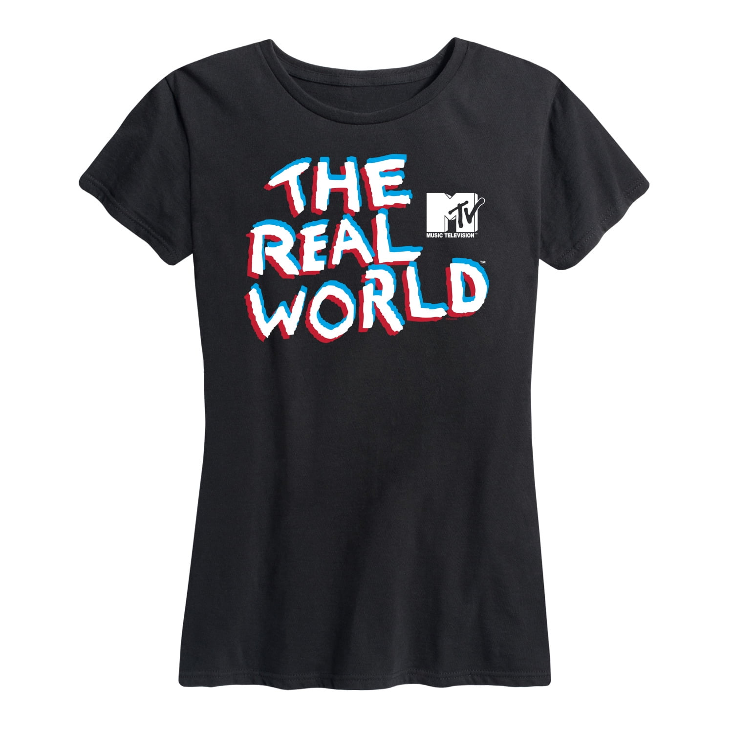 MTV - The Real World Logo - Women's Short Sleeve Graphic T-Shirt ...