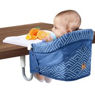 Dream On Me Portable 2-In-1 Table Talk High Chair, Gray - Walmart.com