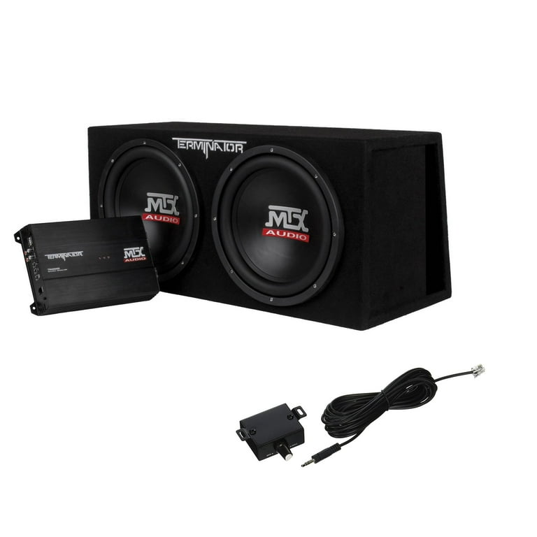 MTX TNP212DV 12-Inch 2000-W Dual Loaded Subwoofer Enclosure, 54% OFF