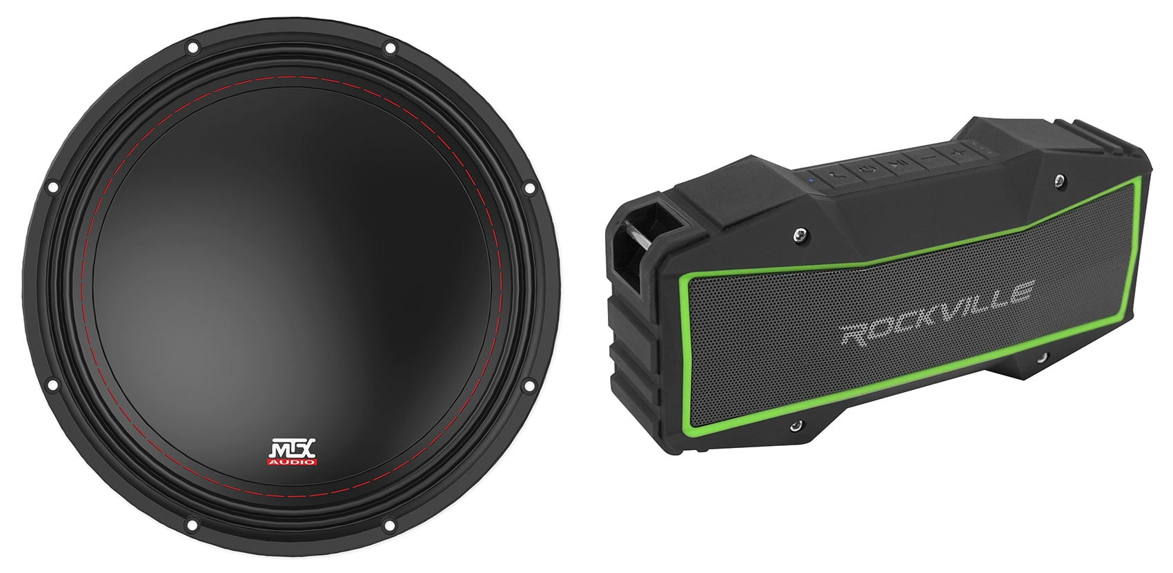 MTX 3510-02 10" 250 Watt RMS SVC 2-ohm Car Audio Subwoofer Sub+Home ...