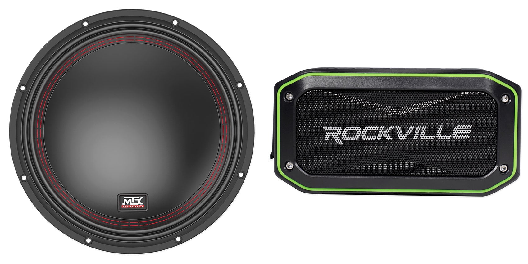 MTX 5510-44 10" 400 Watt RMS DVC 4-ohm Car Audio Subwoofer Sub+Home ...