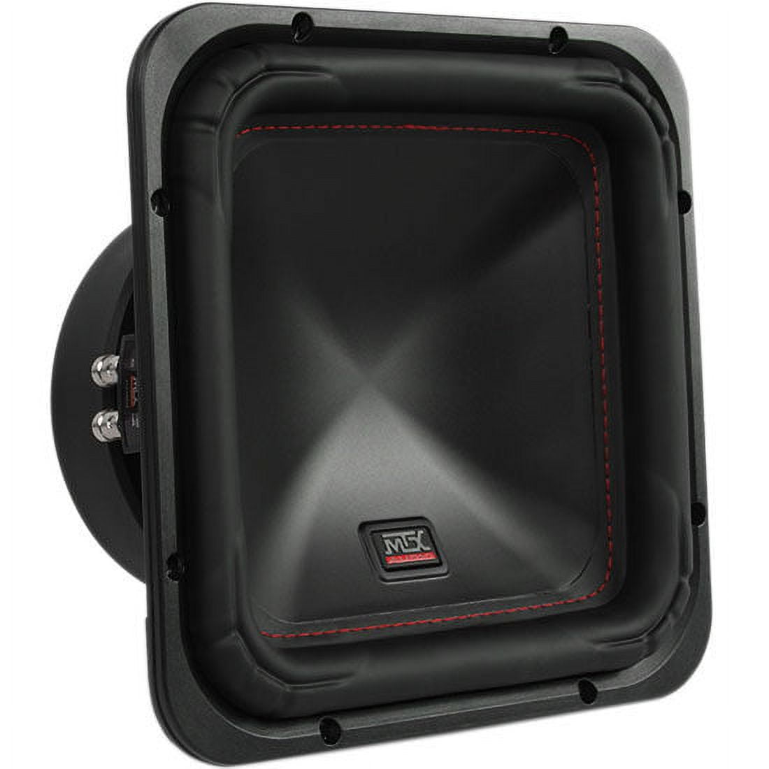 "MTX S6512-44 Subwoofer - 12"" Dual 4 Ohm, 500W RMS, 1000W Max, Square ...