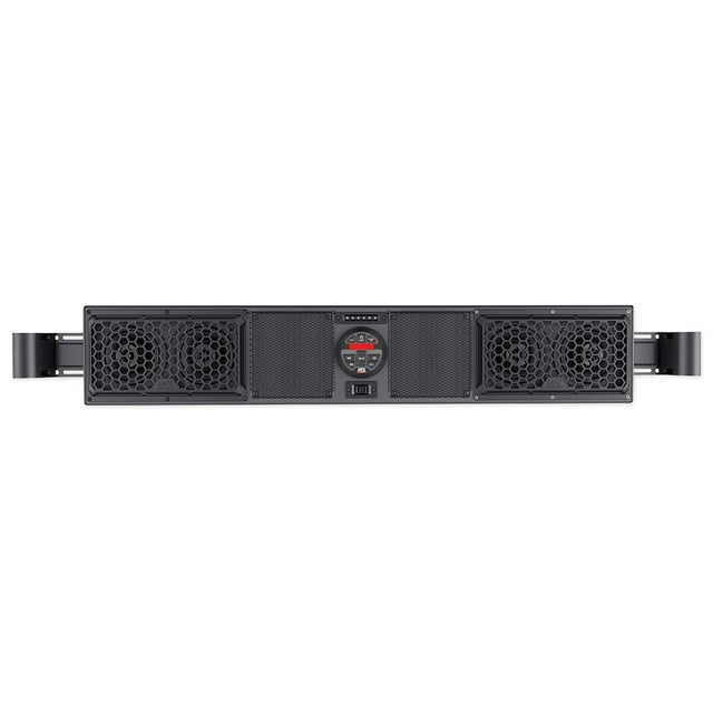 MTX MUDSYS46 Bluetooth Overhead UTV Soundbar with 4 Speakers and Radio ...