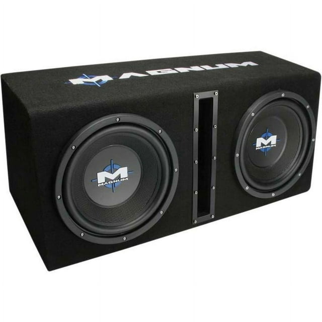 MTX Magnum MB210SP 10-Inch 400W RMS Dual Loaded Subwoofer Sub Box ...