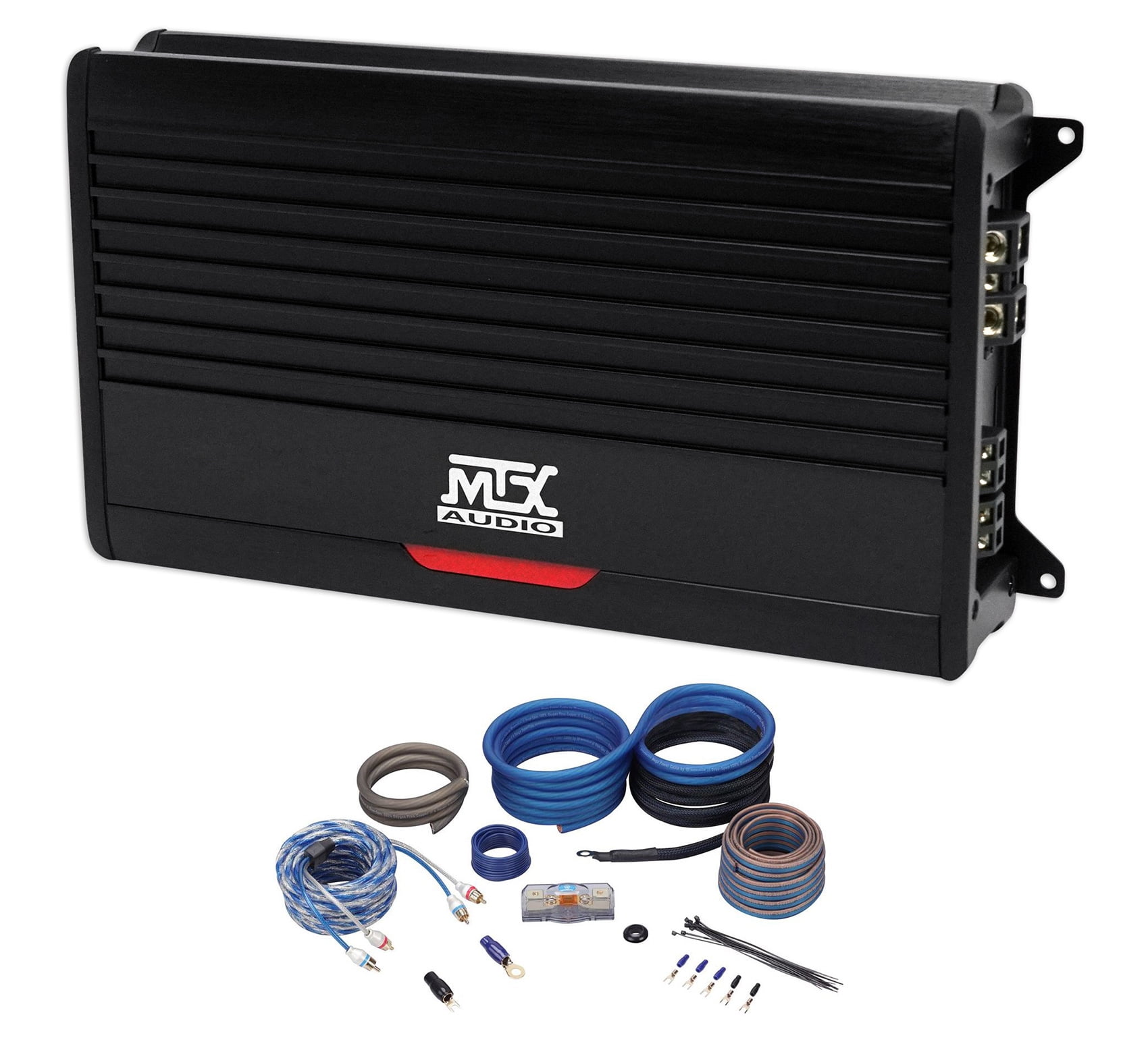 MTX THUNDER1000.1 1000 Watt RMS Mono Class D 1-Ohm Car Audio Amplifier ...