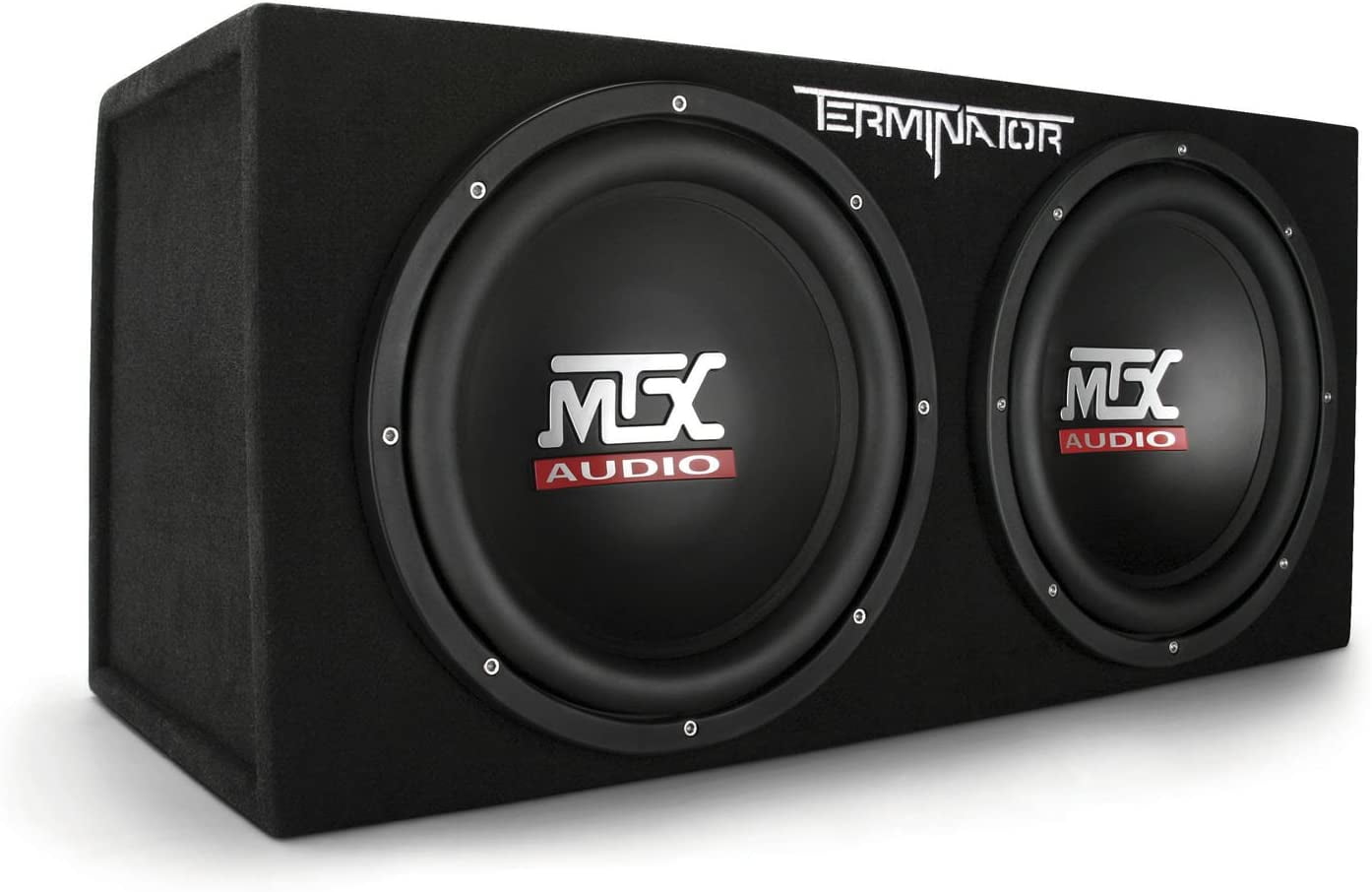 Open Box MTX TNE212D 12" 1200W Dual Car Subwoofers Audio Subs ...