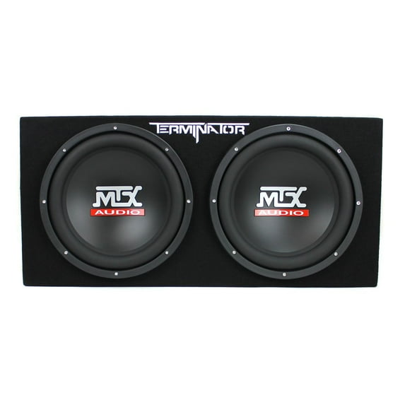 MTX Audio Terminator TNE212D Dual Loaded 12-Inch 1200-Watt Subwoofer ...