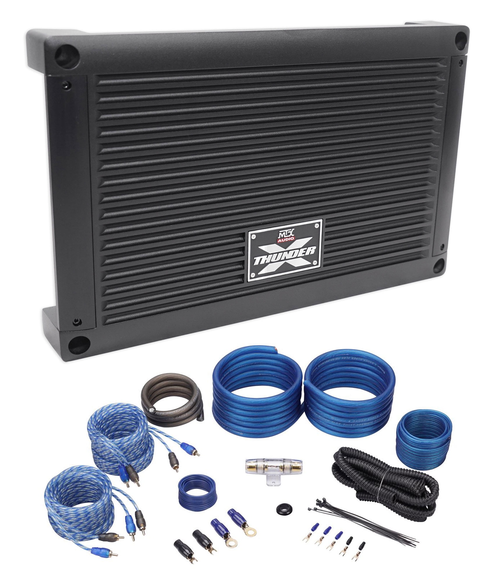 MTX XTHUNDER125.4 500 Watt RMS 4-Channel Amplifier Car Stereo Class A/B ...