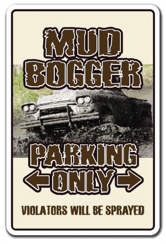 MUD BOGGER Decal bogging monster truck redneck 4x4 driver custom ...