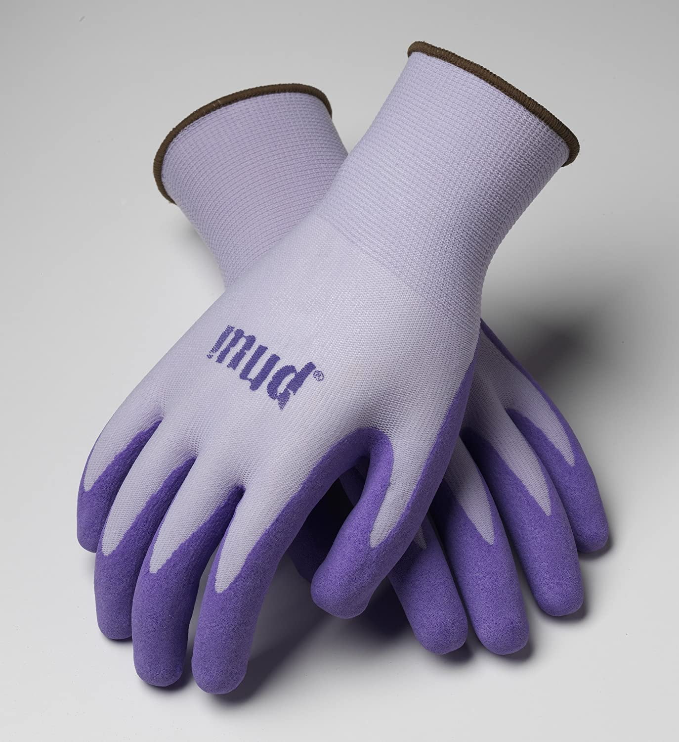 MUD Simply Mud Gloves Nylon/Nitrile - Lightweight Work Glove - 2 Pair ...