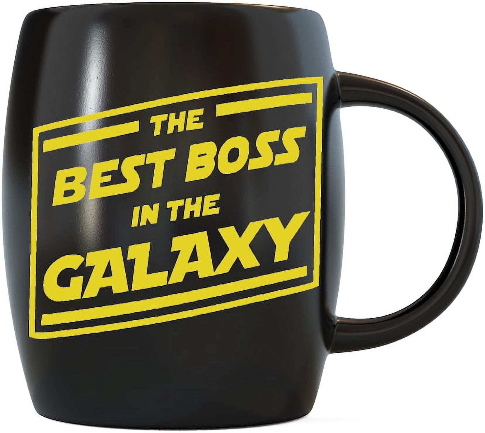 MUG A DAY Best Boss In The Galaxy Funny Gag Gift Ideas for Bosses at ...