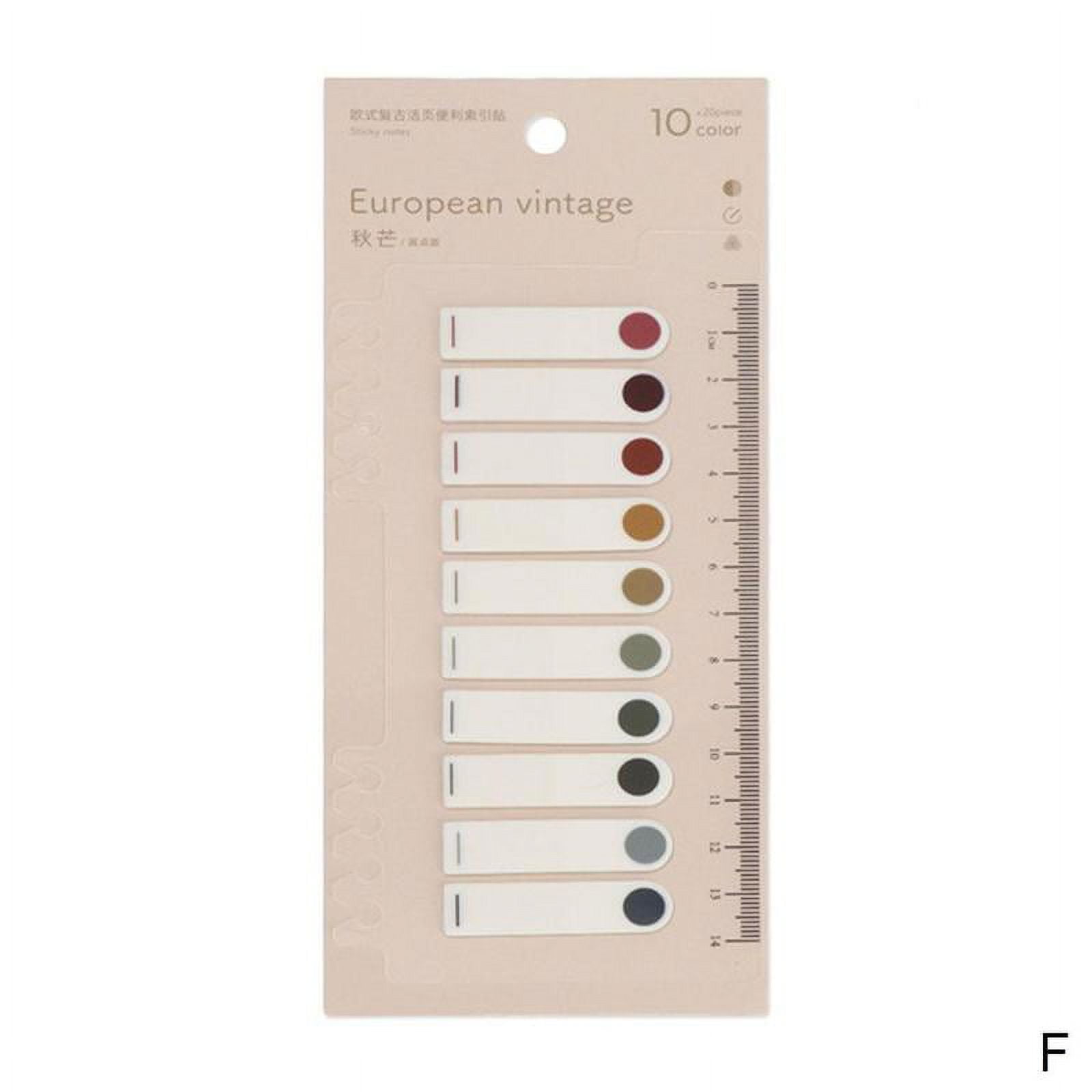 MUGBGGYUE 200 Sheets Stickers, Desk Memo Set, Sticky Notes for Planners ...