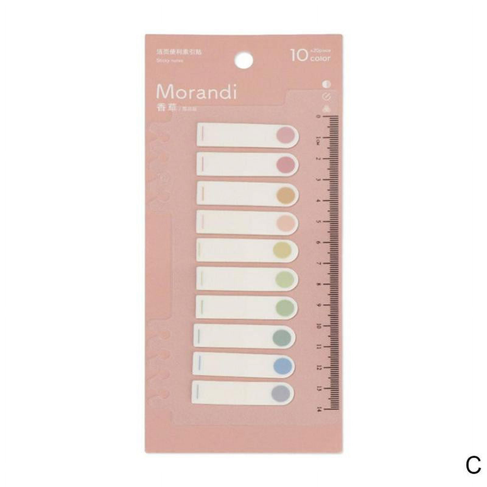 MUGBGGYUE 200 Sheets Stickers, Desk Memo Set, Sticky Notes for Planners ...