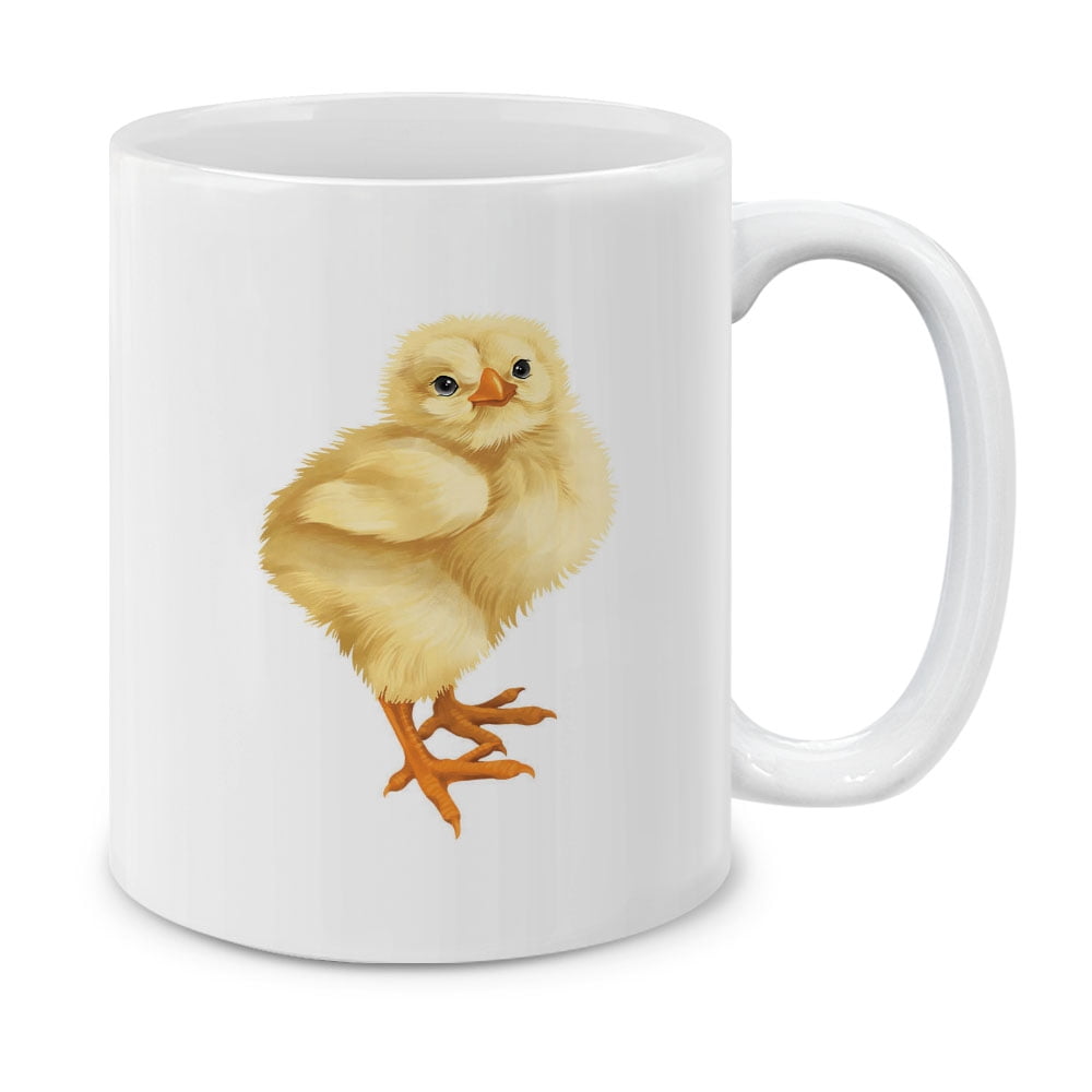 MUGBREW 11 Oz Ceramic Tea Cup Coffee Mug, Nursery Baby Chicken Chicks ...