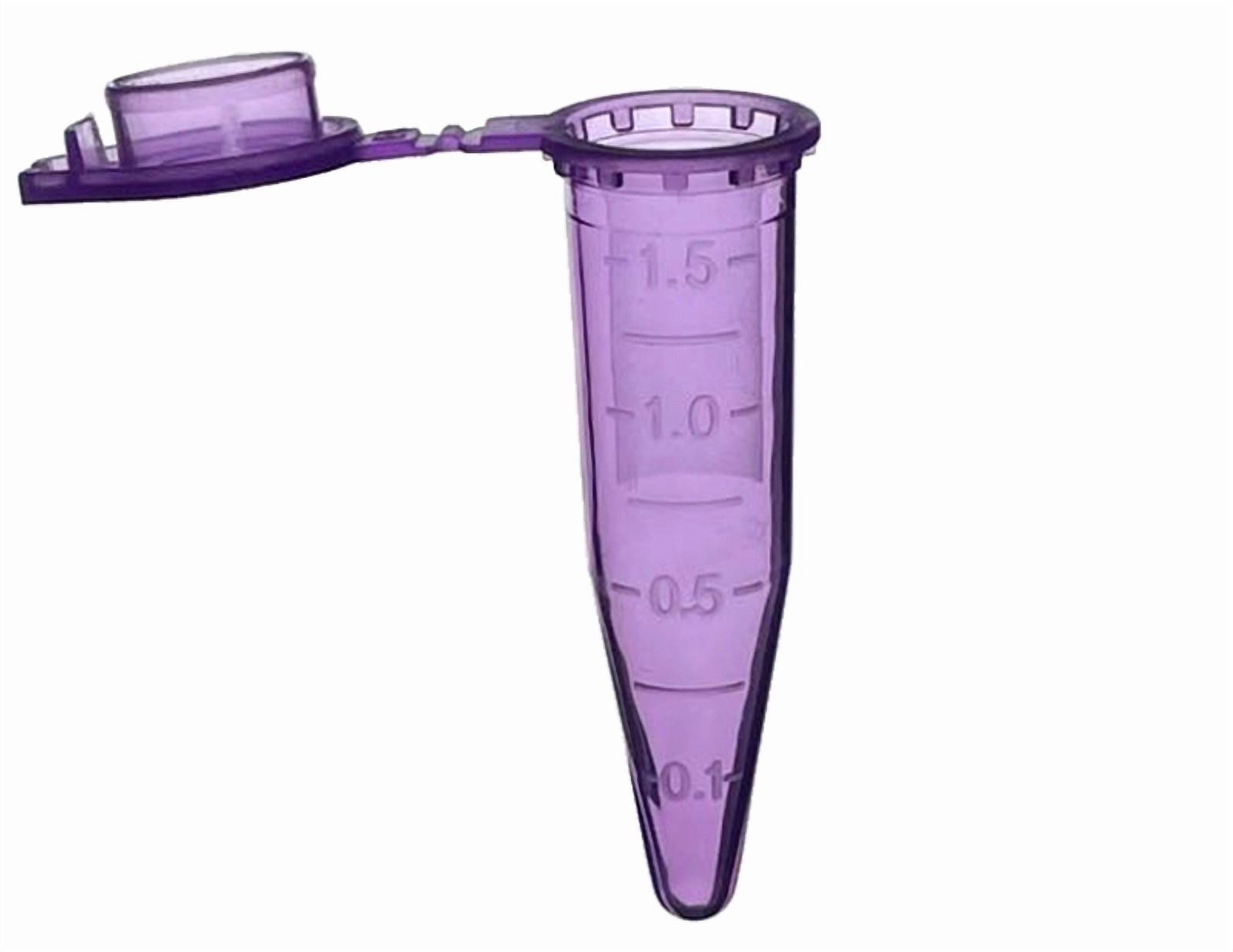 MUHWA 500PCS Microcentrifuge Tubes with Snap Cap, 1.5ml Graduated Micro ...