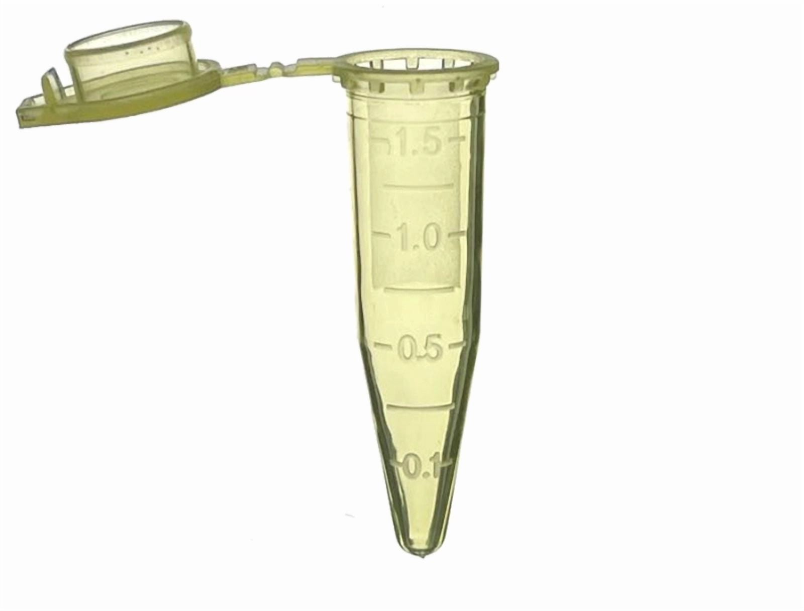 MUHWA 500PCS Microcentrifuge Tubes with Snap Cap, 1.5ml Graduated Micro ...