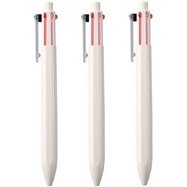 MUJI 6 in 1 Ballpoint Pen [0.7mm - 6 colors] pack of 3 - Walmart.com