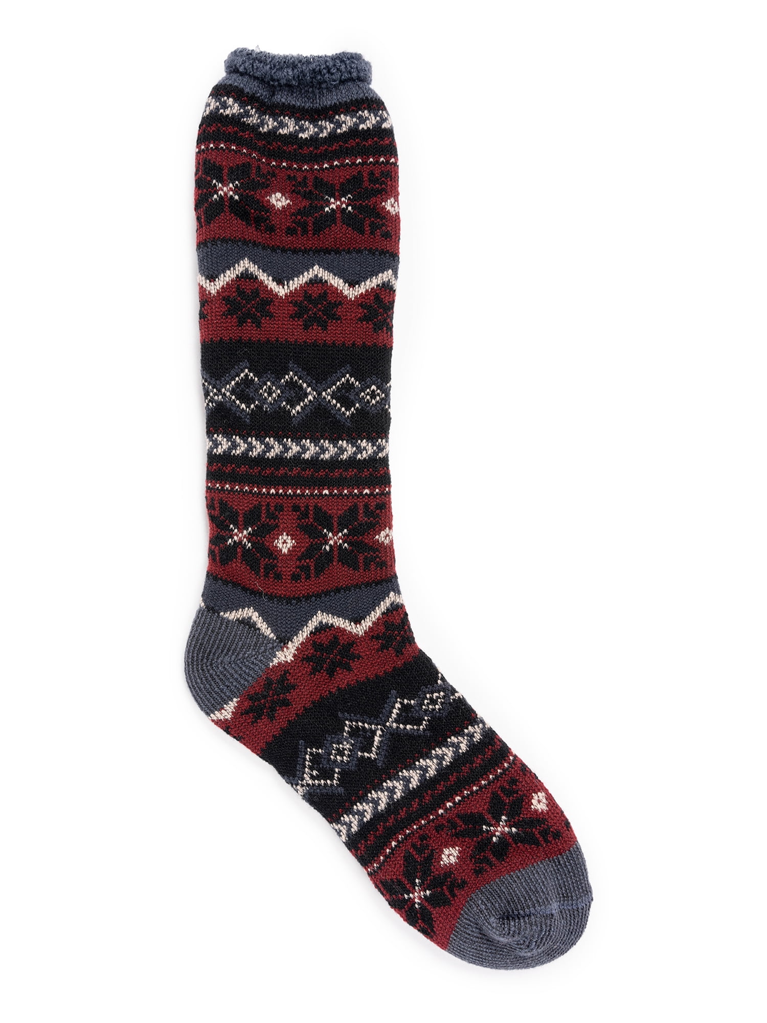 MUK LUKS Men's 1 - Pair Heat Retainer Thermal Insulated Socks ...