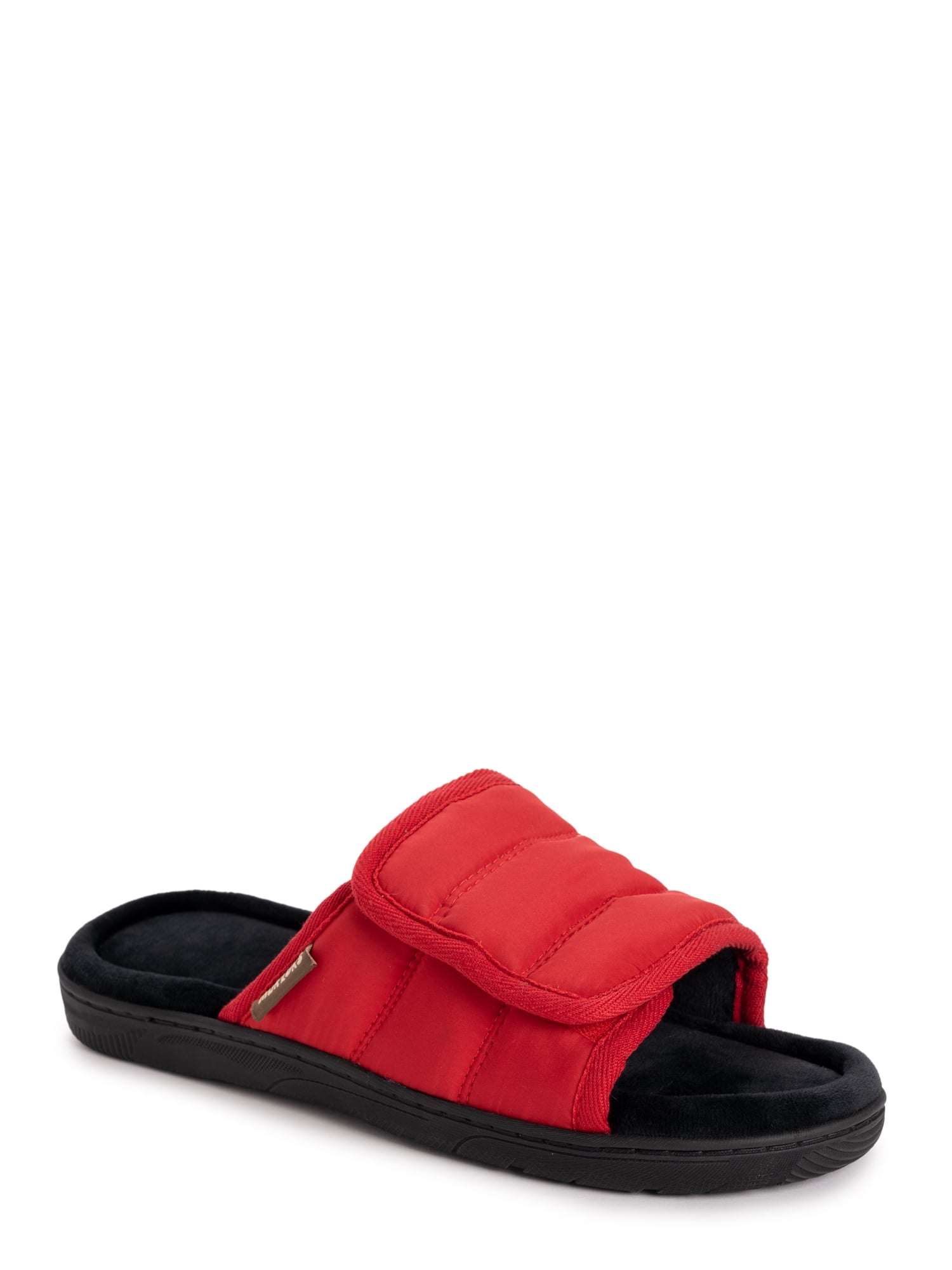 MUK LUKS Men's Adjustable Slide Slipper - Walmart.com