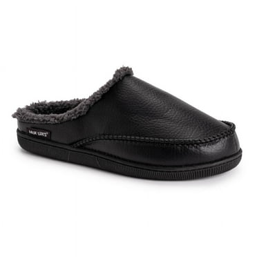 MUK LUKS Men's Faux Suede Clog Slippers - Walmart.com