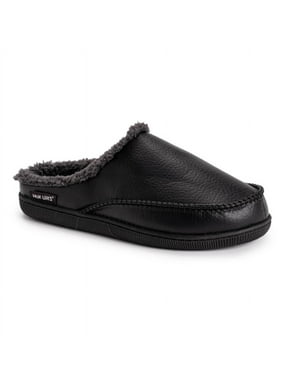 MUK LUKS Men's Matt Printed Berber Suede Clog Slippers - Walmart.com