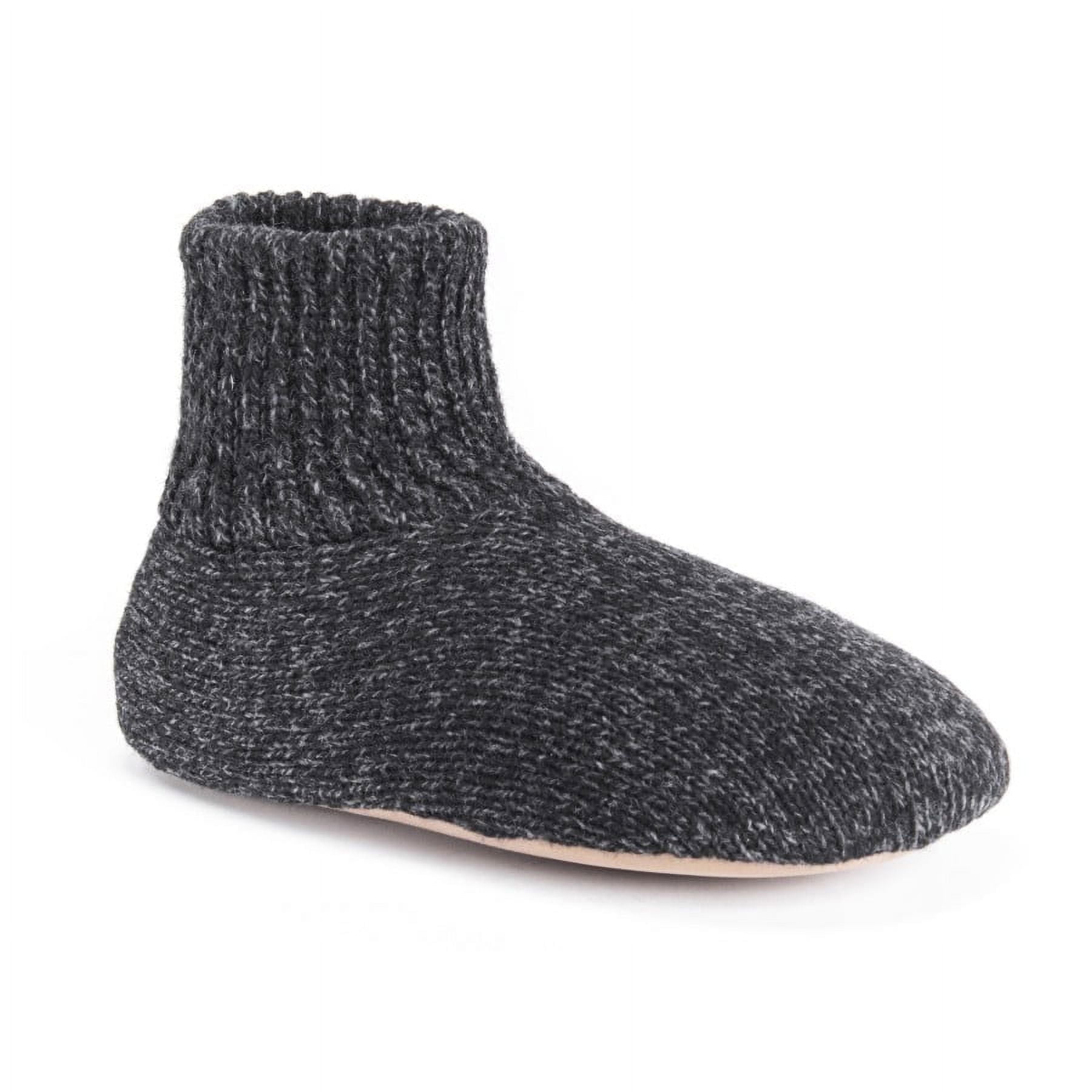 MUK LUKS Men's Morty Ragg Wool Slipper Sock - Walmart.com