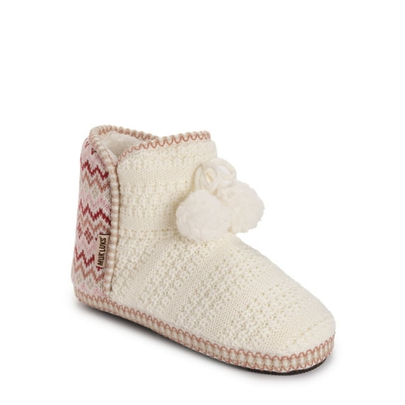 MUK LUKS Women's Aaliyah Bootie Slipper - Walmart.com