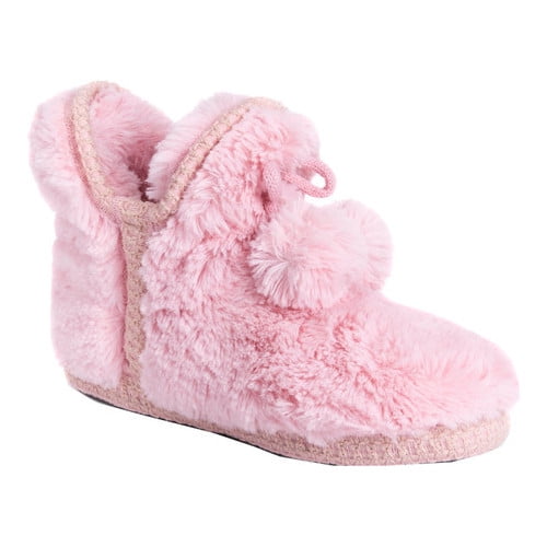 MUK LUKS Women's Amira Slipper Bootie - Walmart.com