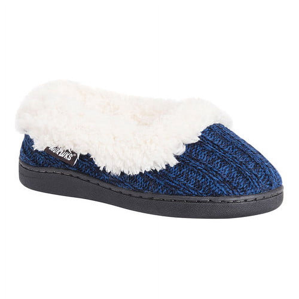 MUK LUKS Women's Becky Full Foot Slippers - Walmart.com