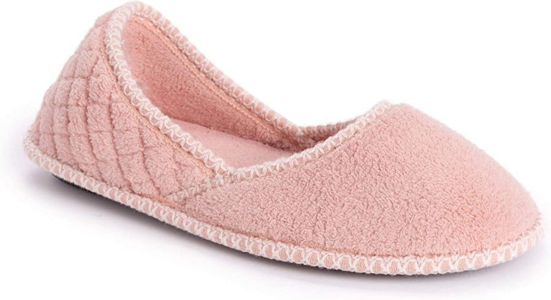 MUK LUKS Cozy Adult Women's Beverly House Shoes, Slip-On Washable ...