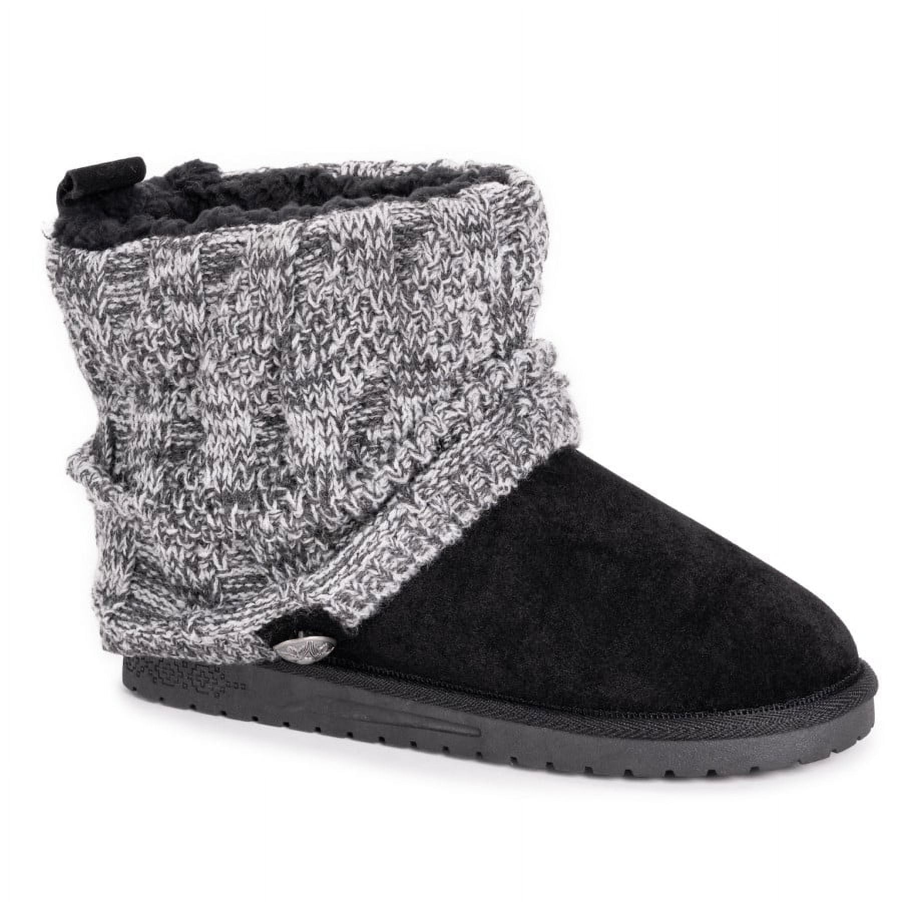 MUK LUKS Women's Boots with Memory Foam Insole Ankle Bootie, Water ...