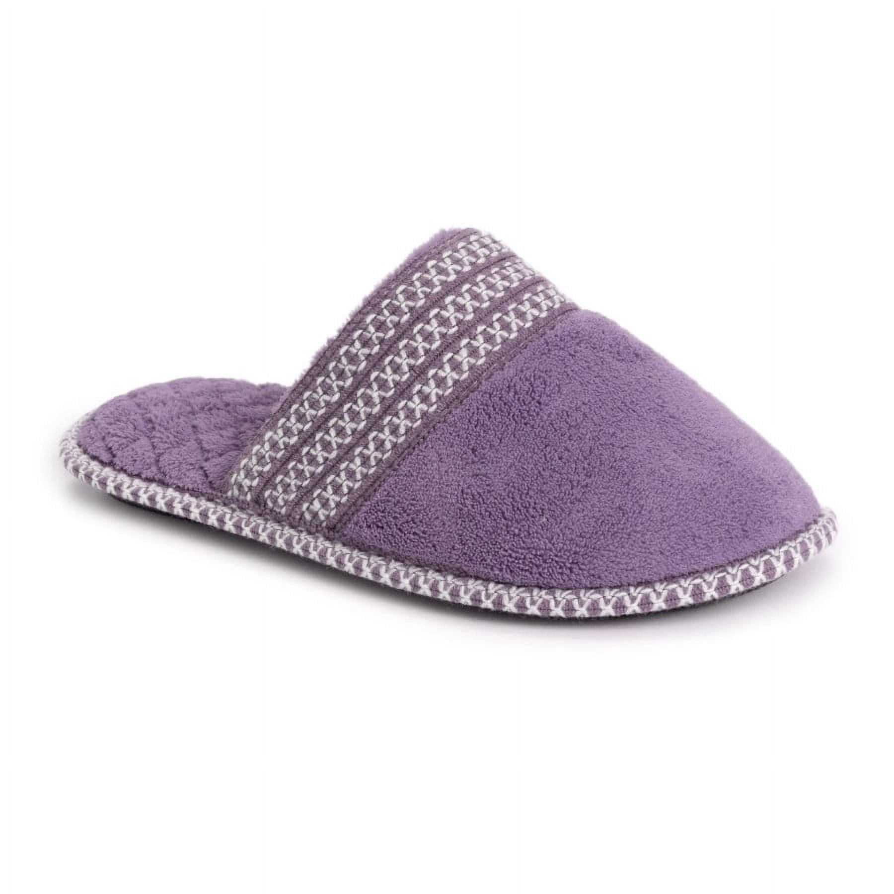 MUK LUKS Women's Cathy Scuff Slipper - Walmart.com
