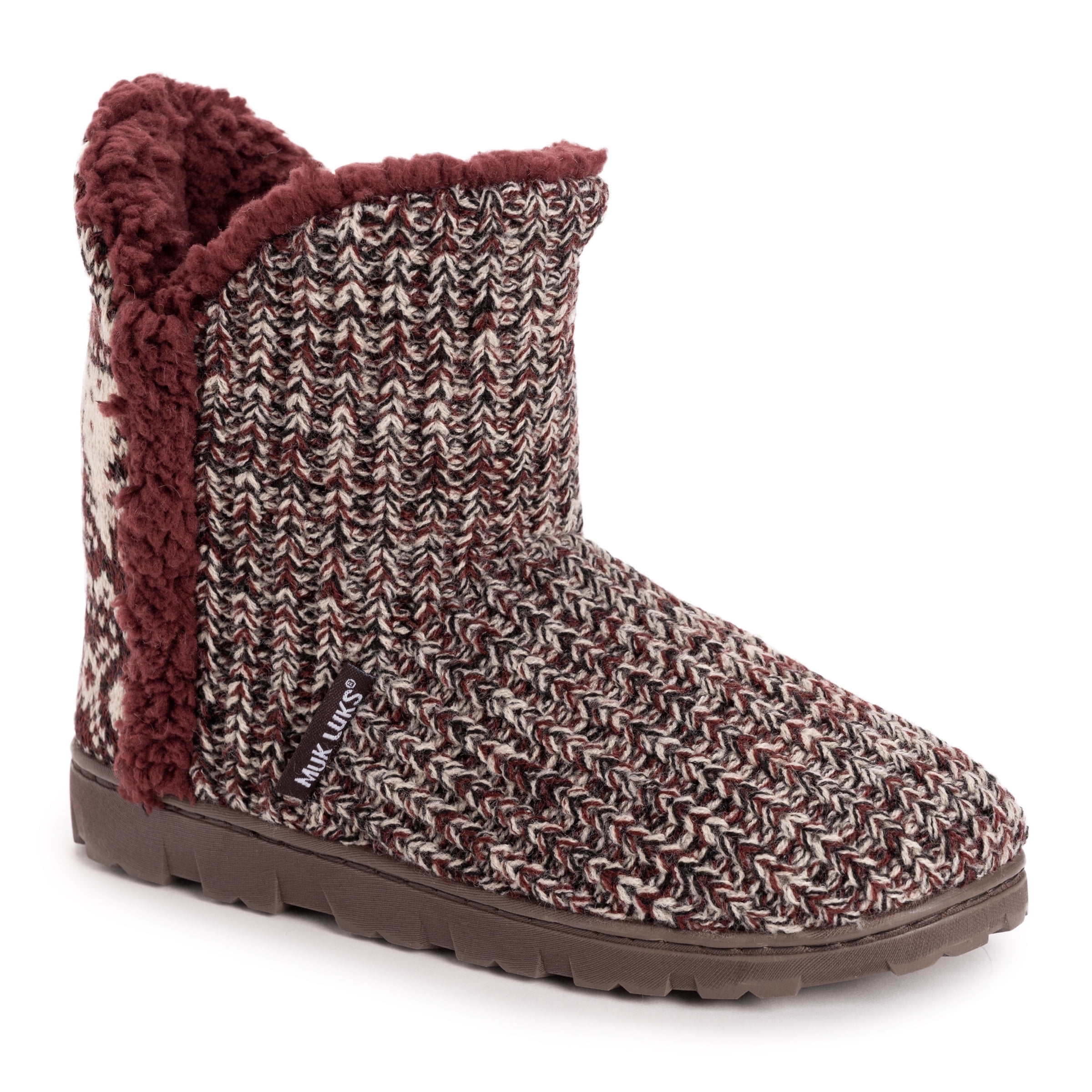 MUK LUKS Women's Cheyenne Slipper Boots - Walmart.com