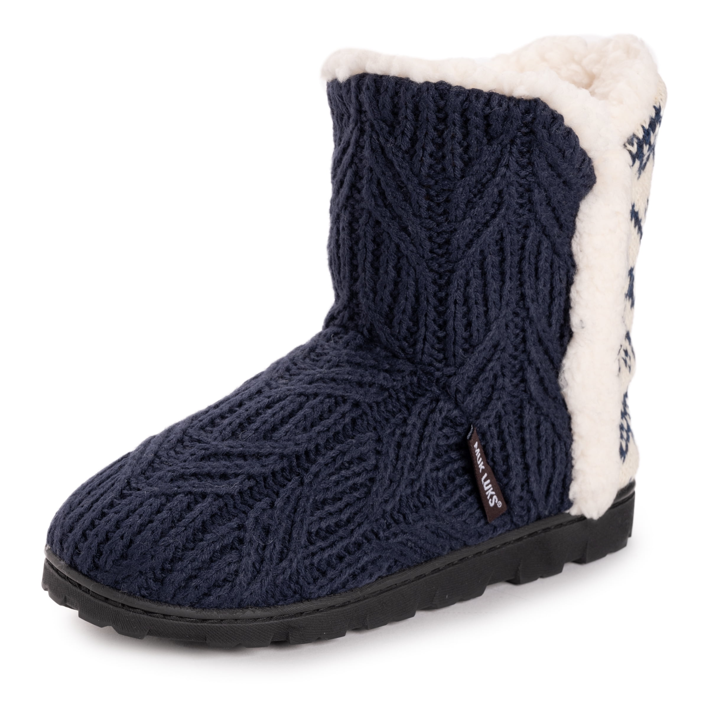MUK LUKS Women's Cheyenne Slipper Boots - Walmart.com
