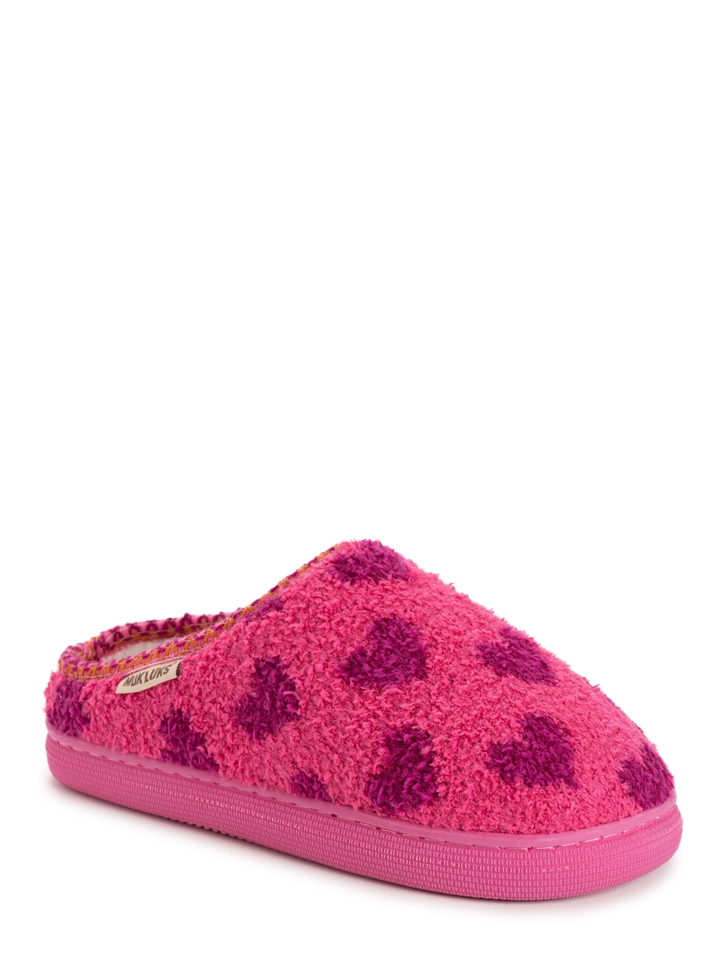 MUK LUKS Women's Cozy Bubble Sole Clog Slipper - Walmart.com