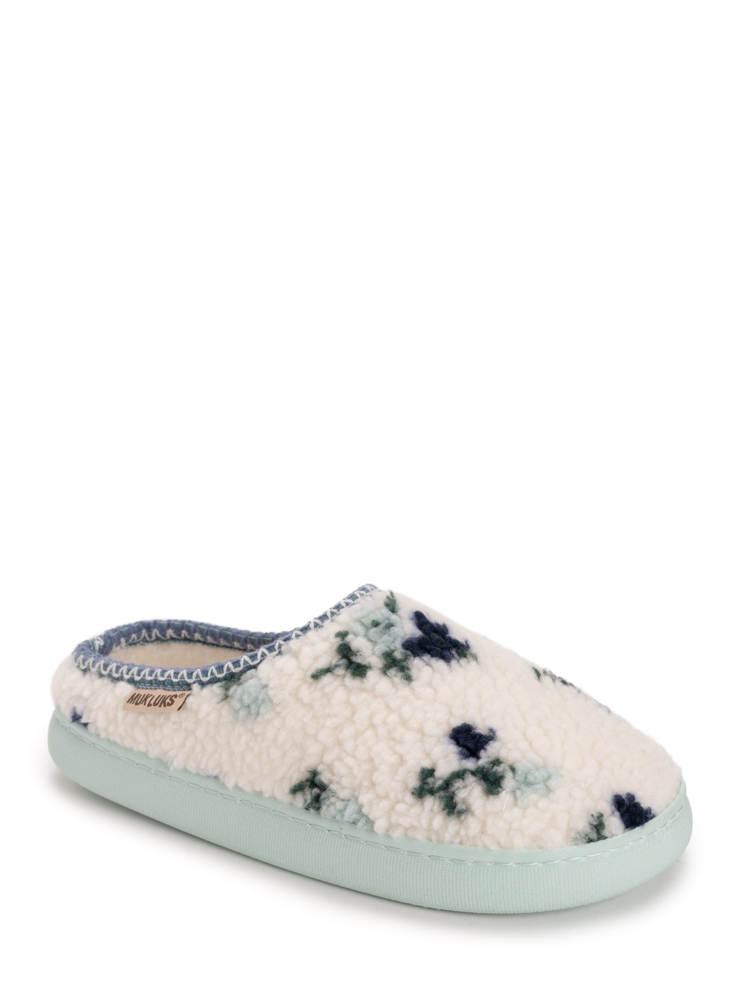 MUK LUKS Women's Cozy Bubble Sole Clog Slippers - Walmart.com